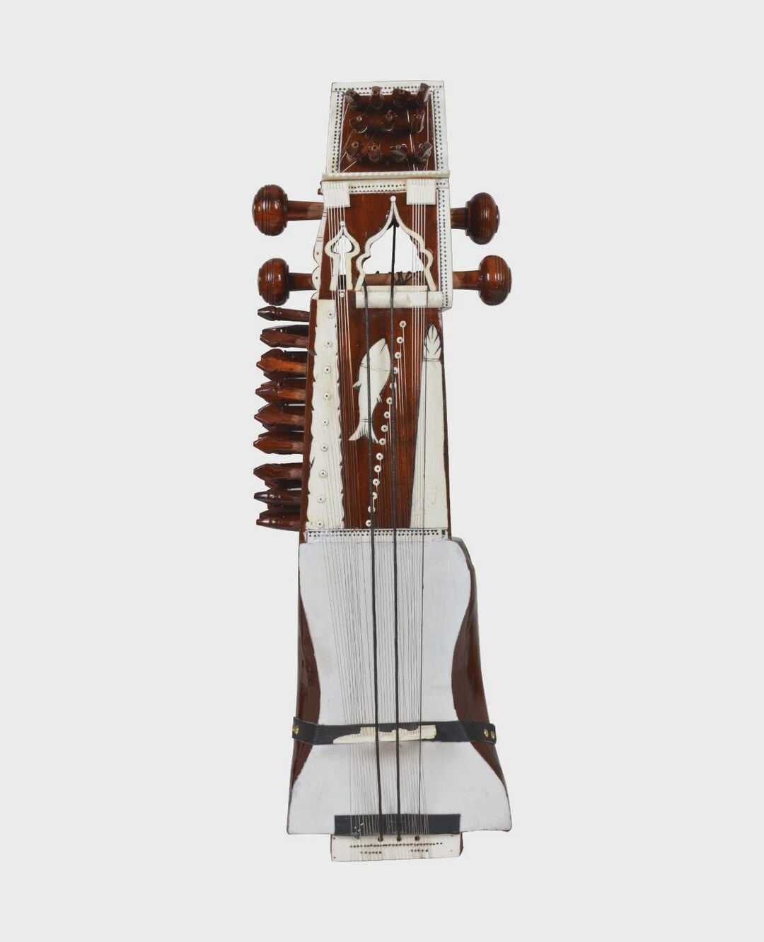 Indian Instrument Kalavati Sarangi Tun Wood Professional Classical Folk ...