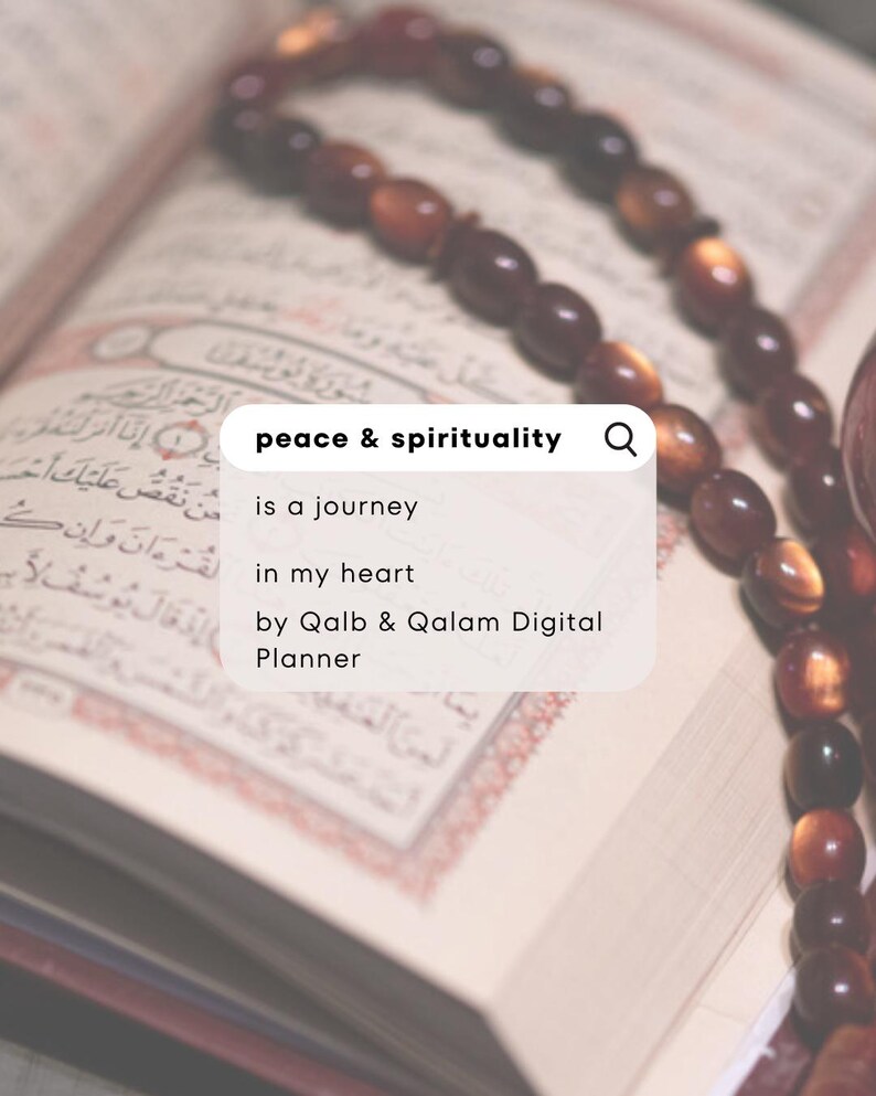 Muslim Planner Printable: Islamic Journal & Prayer Tracker (PDF ...