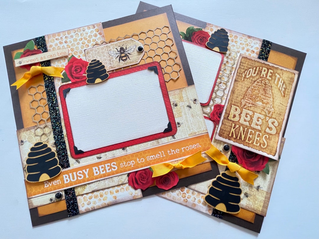 Even Busy Bees Stop to Smell the Roses - Etsy