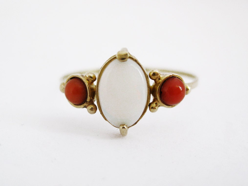 Opal Ring - Etsy