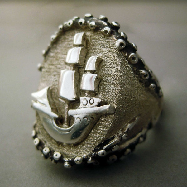 Pirate Ring - Etsy
