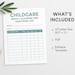 Weekly Daycare Cleaning Log Printable – Editable Sanitizing Checklist ...