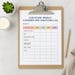Weekly Daycare Cleaning Log Printable – Editable Sanitizing Checklist ...
