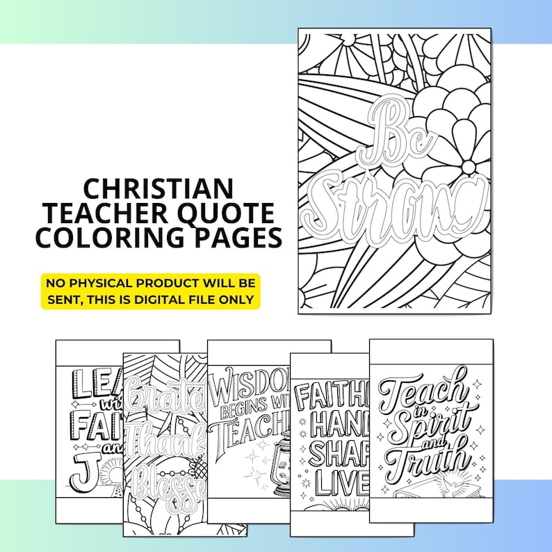 Christian Coloring Sheets for Adults & Kids Bible Verse Coloring Pages ...