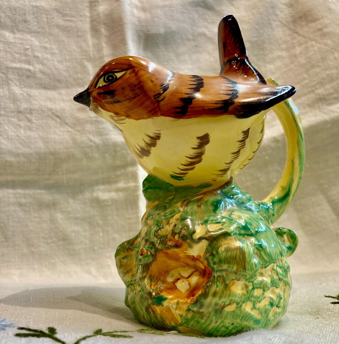 Rare Burleigh Pottery Small Wren Jug - Etsy UK