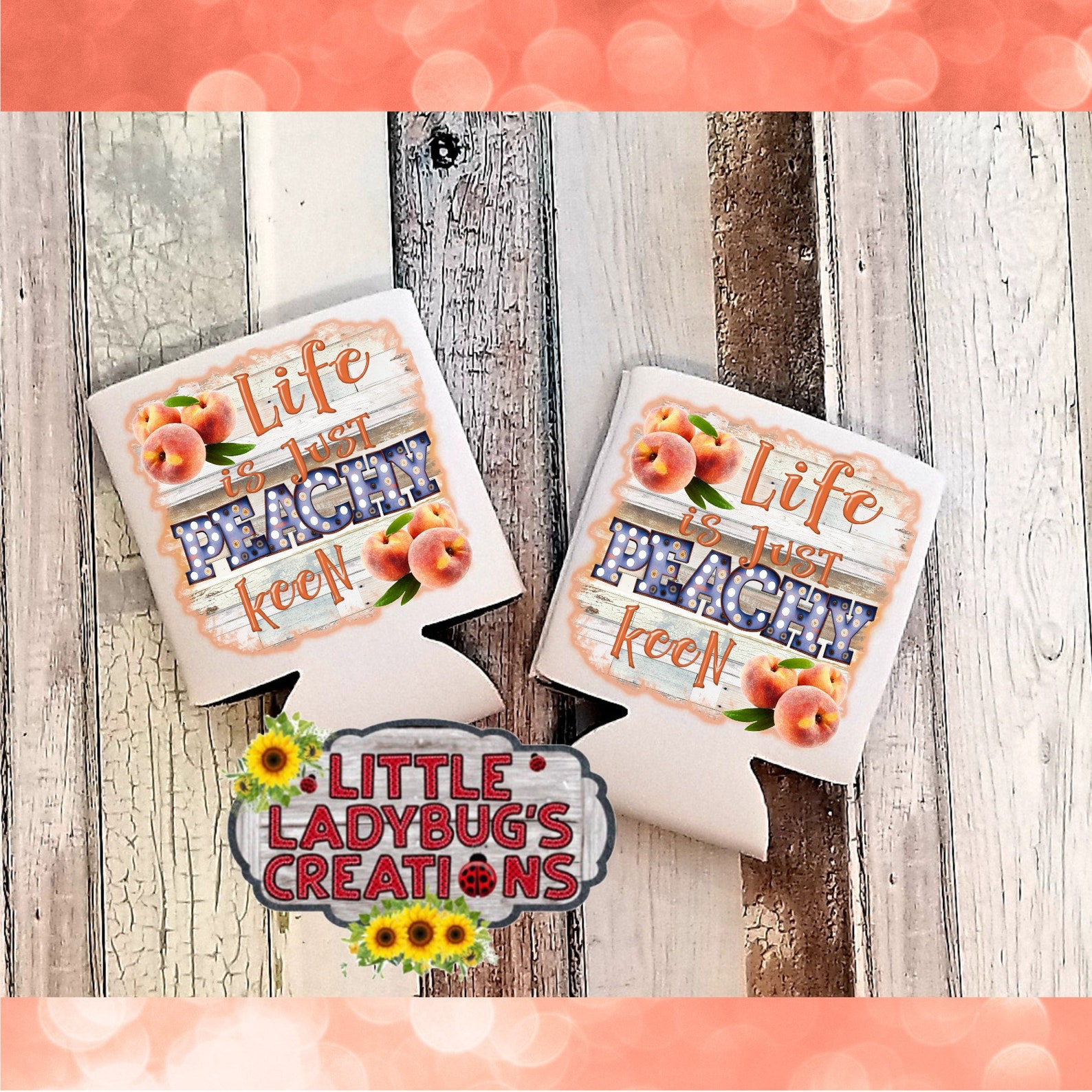 Life is Just Peachy Keen Digital Download High Resolution PNG - Etsy