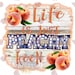 Life is Just Peachy Keen Digital Download High Resolution PNG - Etsy
