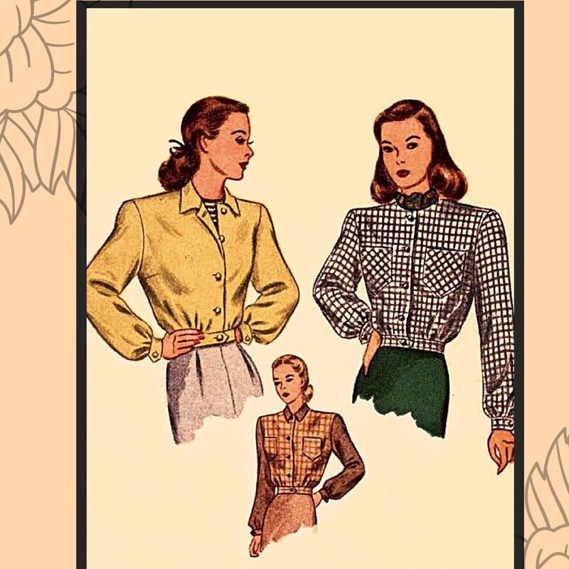 50s Jacket Girl - Etsy UK