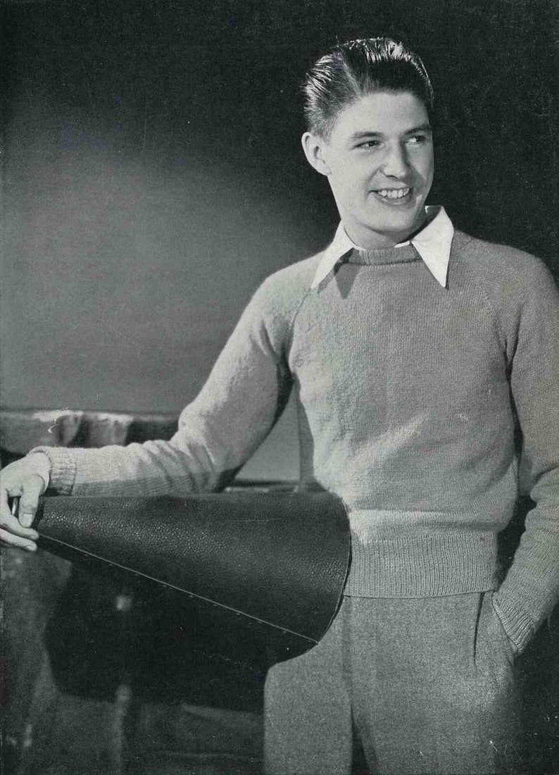 Vintage Minerva Men's Knitting Pattern Book 37: 24 Designs From 1934 ...