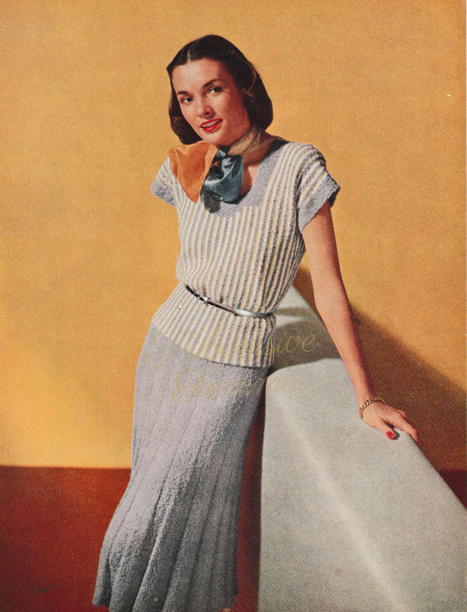 Entire 1940s Minerva Style Book Vol. 74 - 1940s Vintage Knitting ...