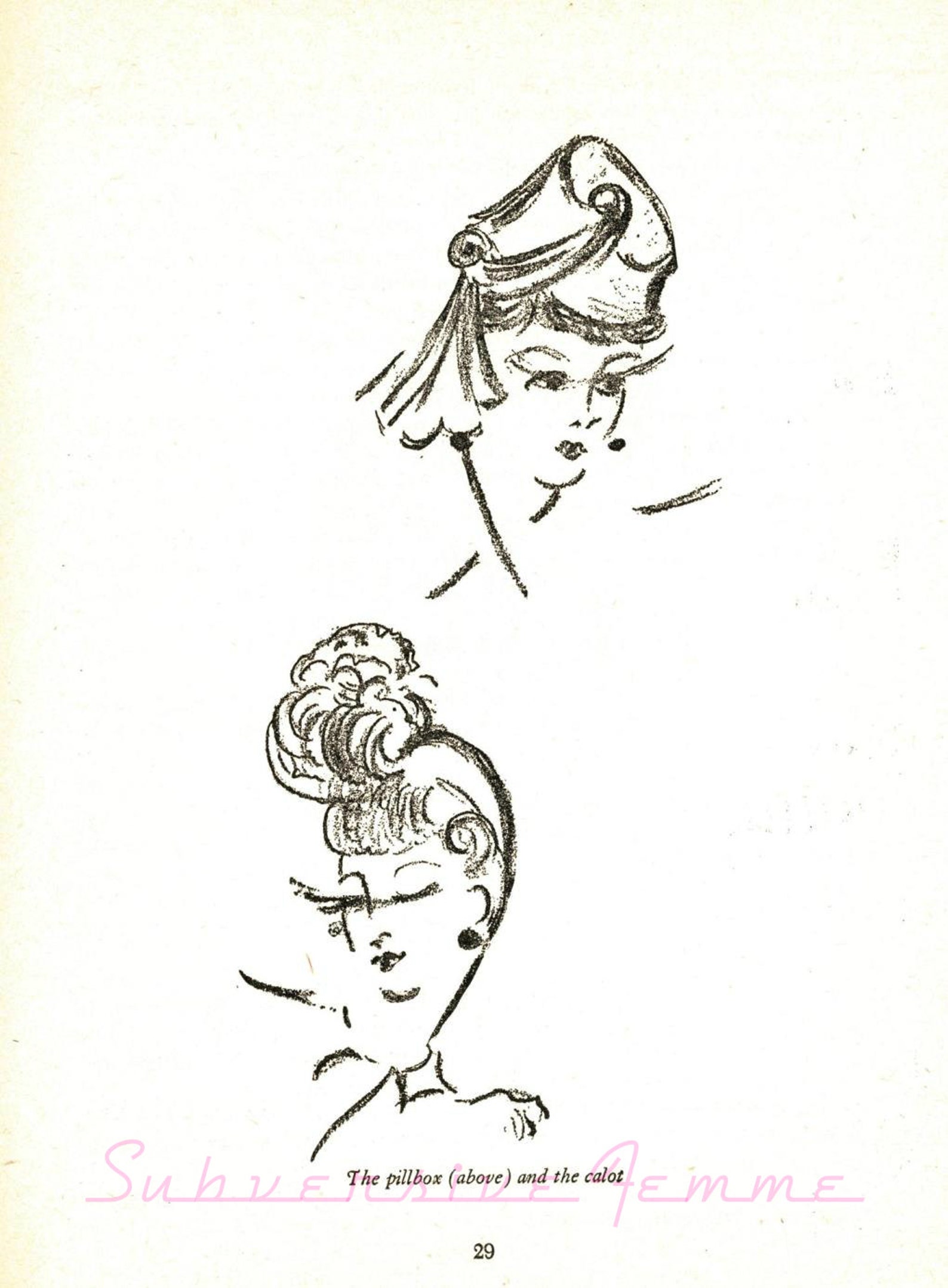 It's Fun to Make a Hat, a Complete Course - 1940s Hat Making Book PDF ...