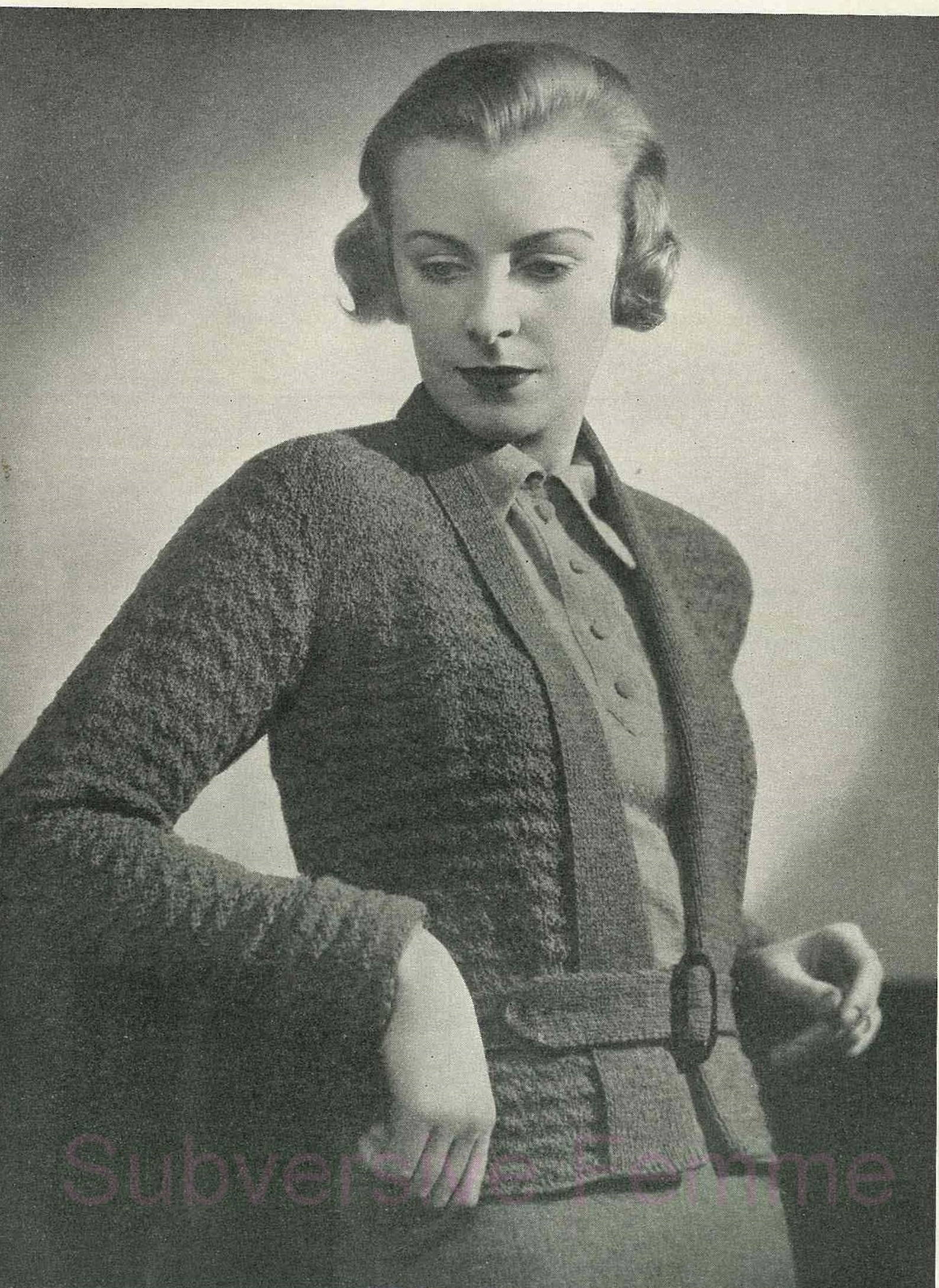 Stitchcraft Oct 1936, Art Deco Handcrafts Vintage Knitting Pattern Booklet PDF - Etsy