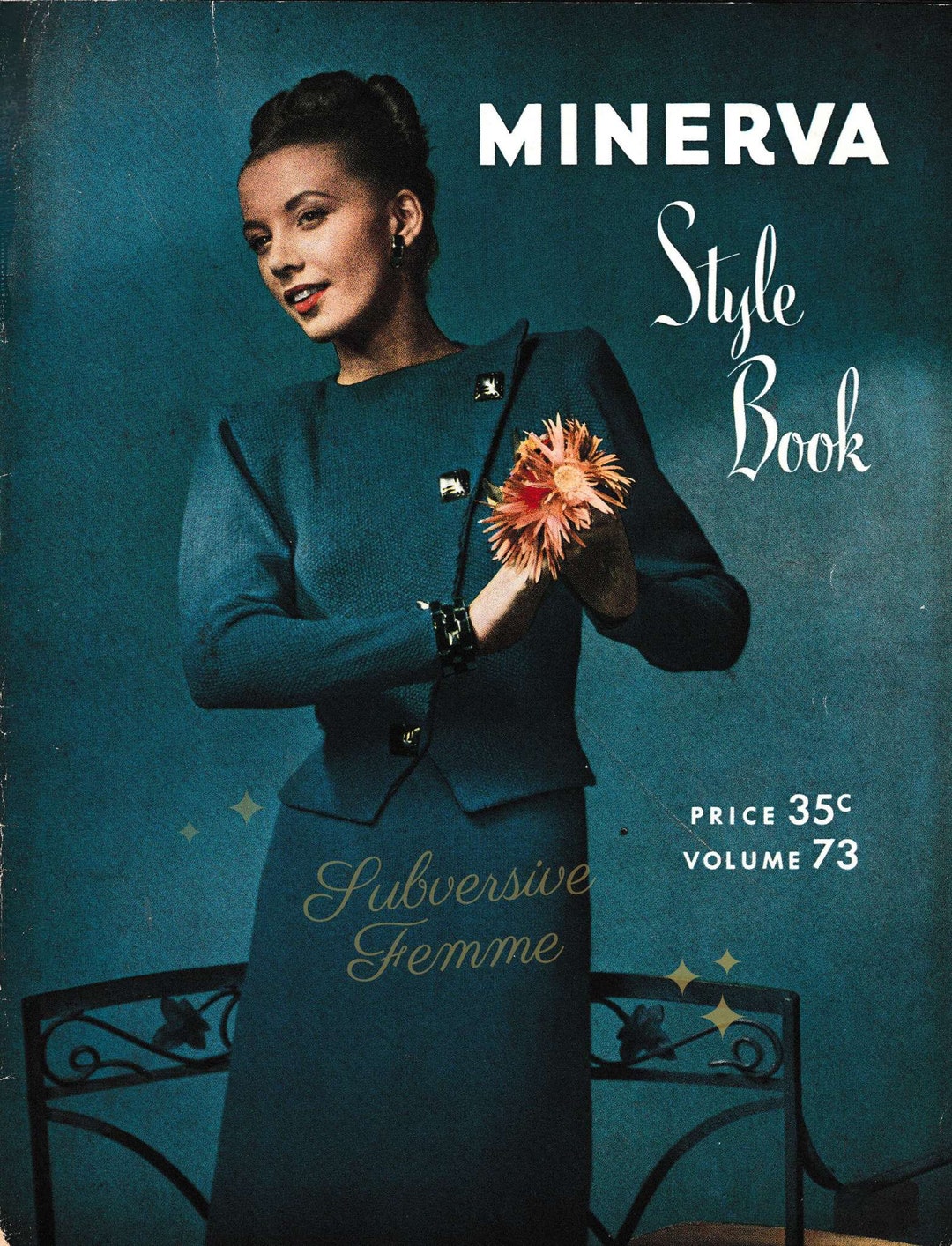 Entire 1940s Minerva Style Book Vol. 73 - 1940s Vintage Knitting ...