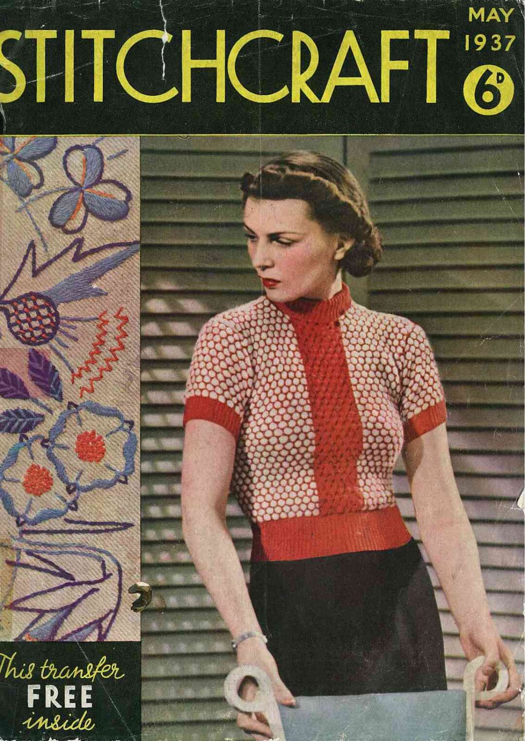 Stitchcraft May 1937, King George's Coronation - Vintage Knitting ...