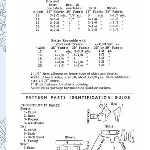 1950s Veronica Sun Set Sewing Pattern (size 38) (PDF Pattern) Anne ...