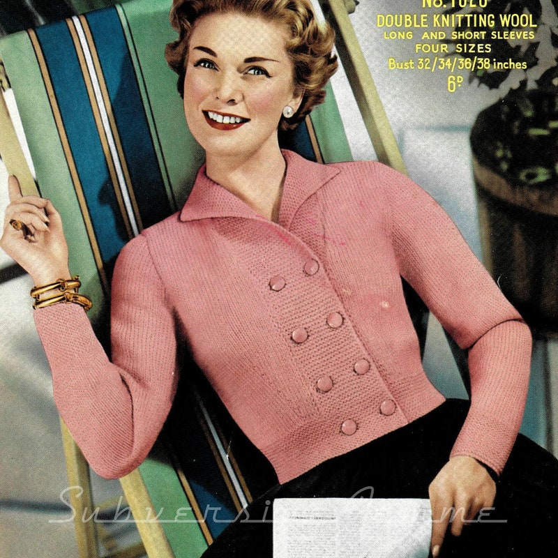 1950s Ladies Knitted - Etsy UK