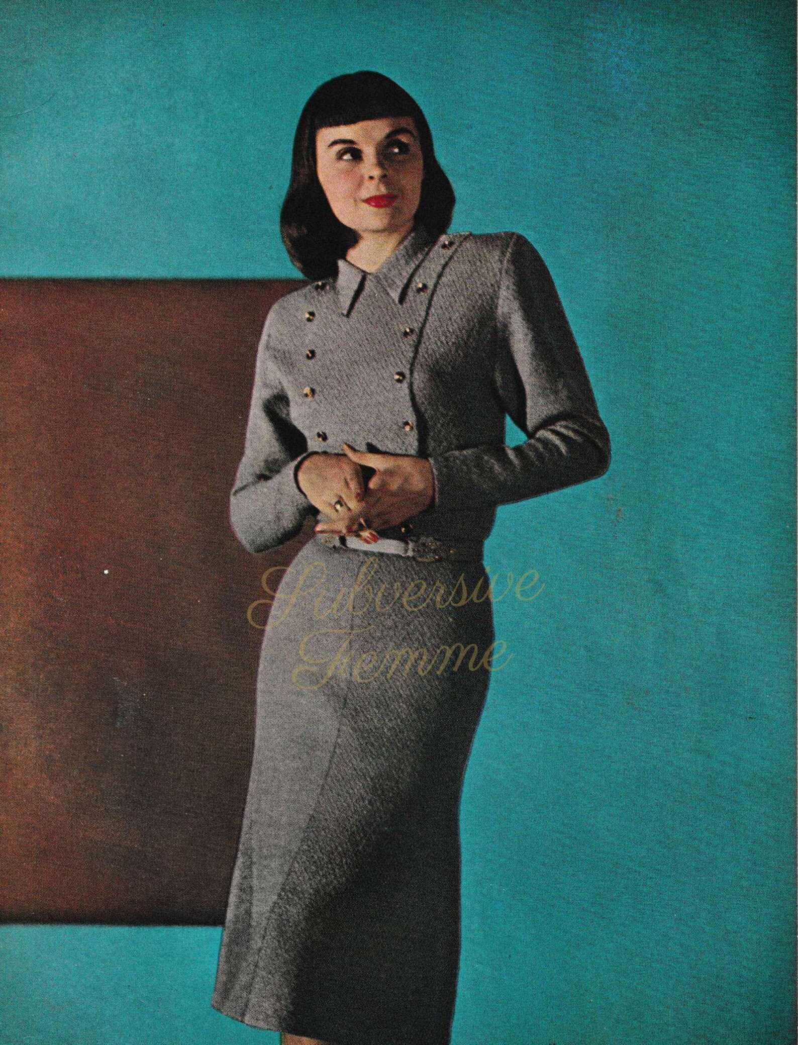 Entire 1940s Minerva Style Book Vol. 74 - 1940s Vintage Knitting ...