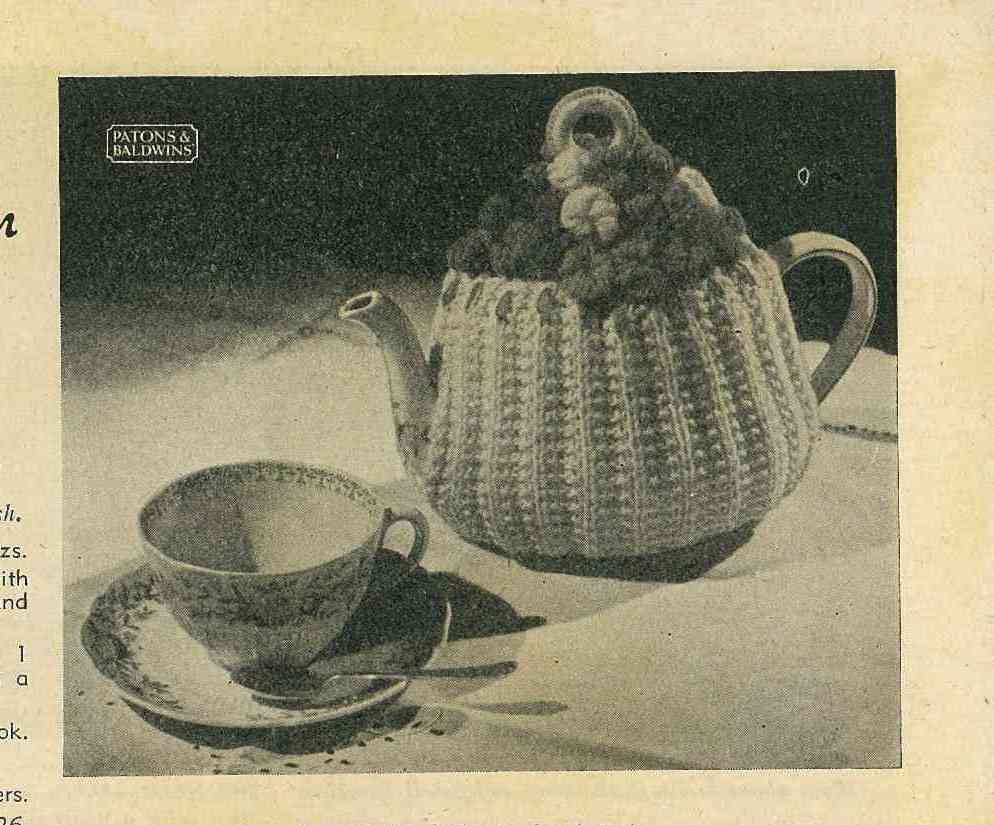 1940s Knitted Homewares and Novelties Dolls Toys Tea - Etsy