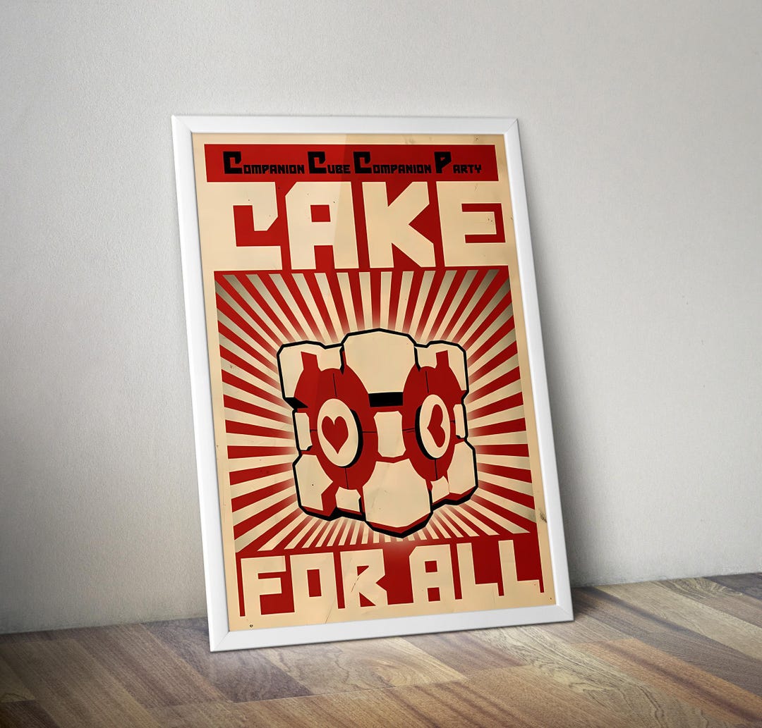 Portal Propaganda Poster | Gaming Poster | Gaming Artwork | Gaming ...