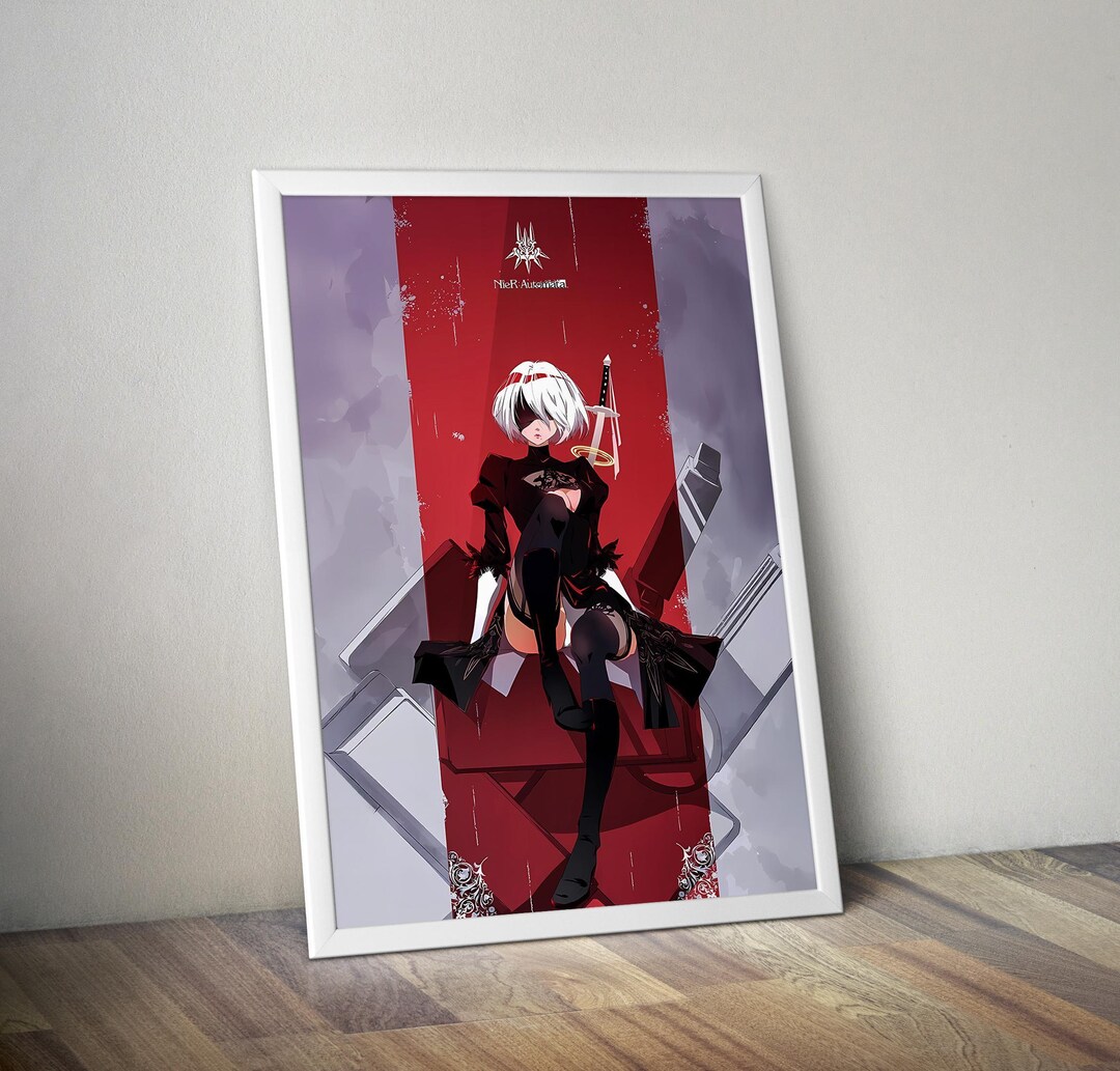 Nier Automata Poster | Gaming Poster | Gaming Artwork | Gaming Decor ...