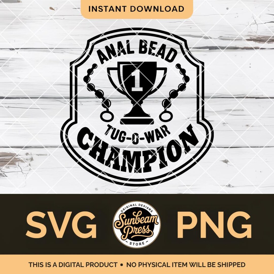 Campeão de Cabo de Guerra com Contas Anais SVG PNG Camiseta Engraçada ...