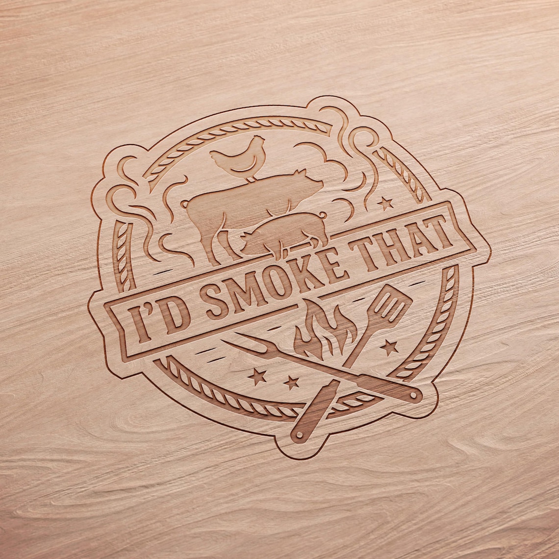 Bbq Svg for Cricut Grilling Png Id Smoke That Svg for Laser Cut File ...