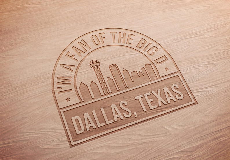 Dallas Texas SVG PNG | Dallas Skyline SVG | Texas Pride Svg | Big D ...