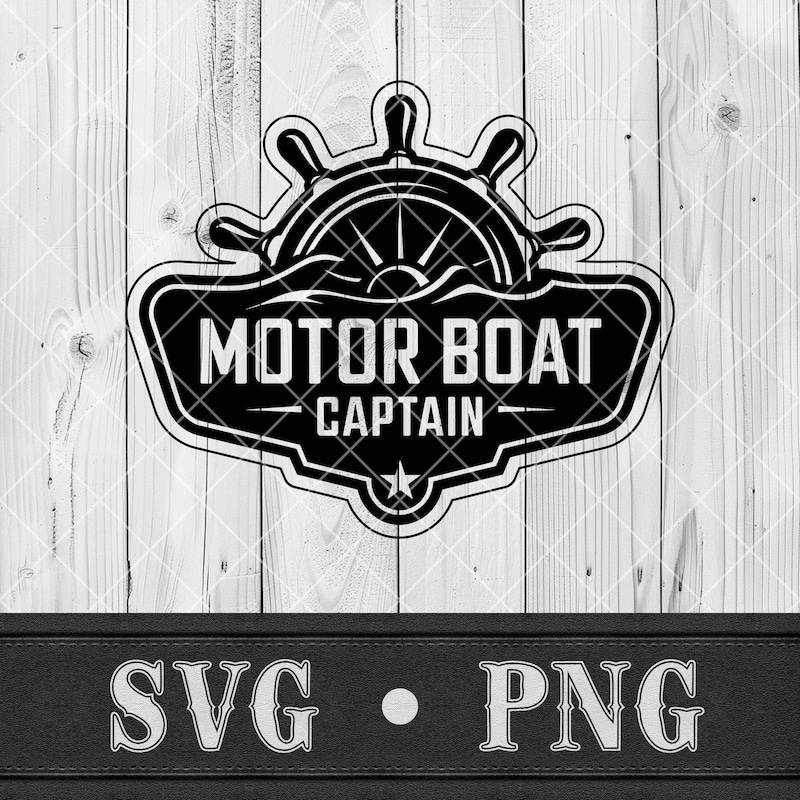 Boat Captain Svg - Etsy