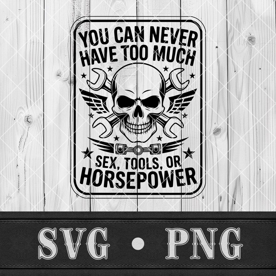 Funny Svg for Men Mechanic Png for Car Guy Gift Horsepower Svg Laser ...