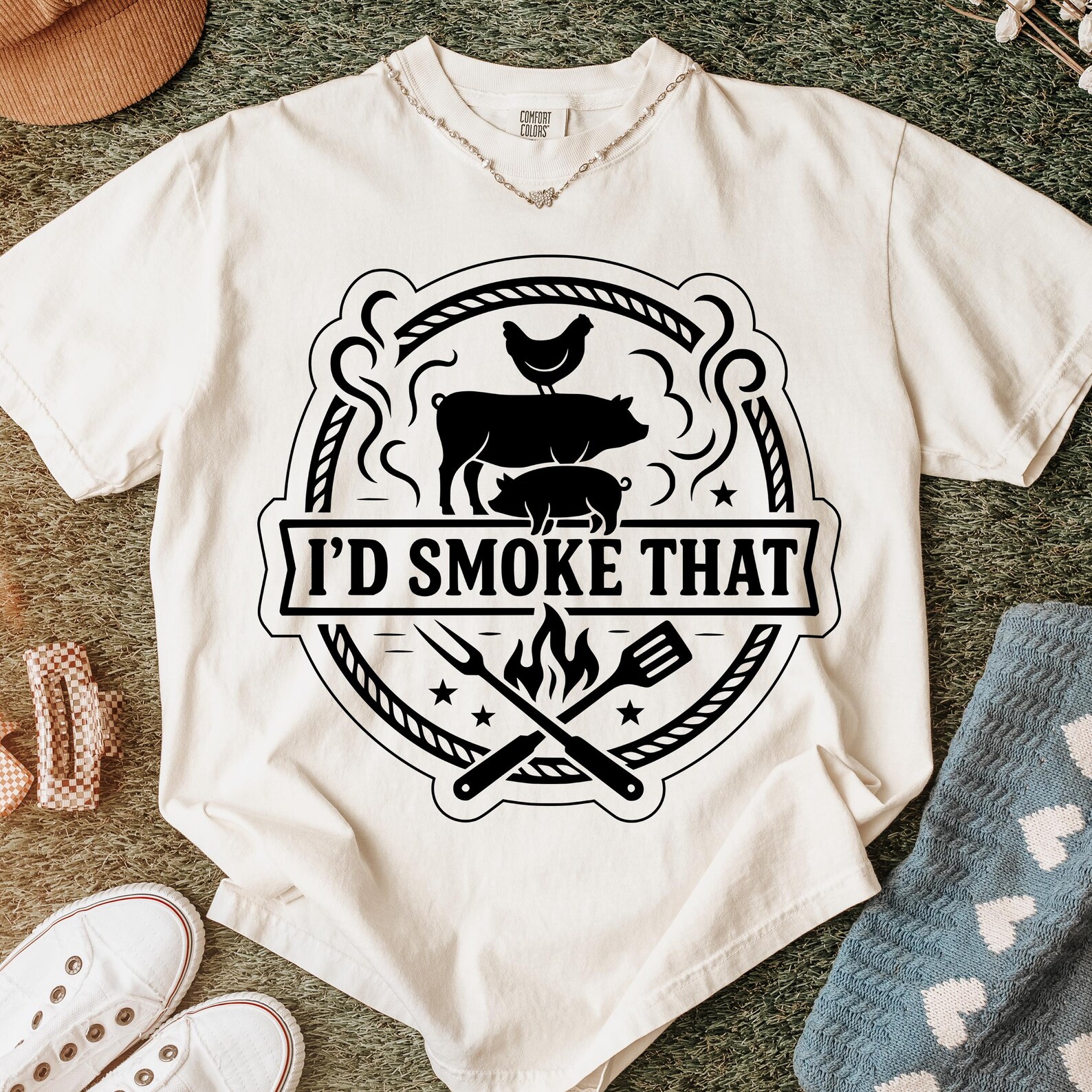 Bbq Svg for Cricut Grilling Png Id Smoke That Svg for Laser Cut File ...