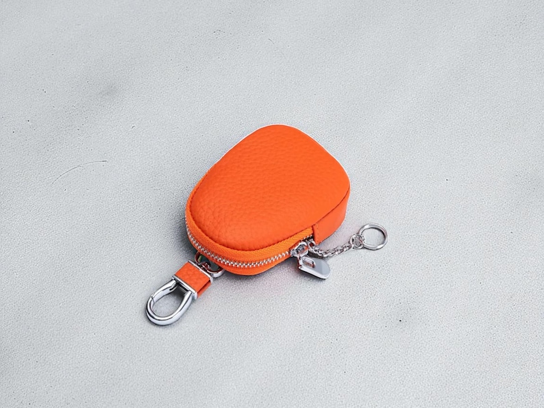 Coin Purse With Key Ring | Zippered Mini Wallet - Etsy