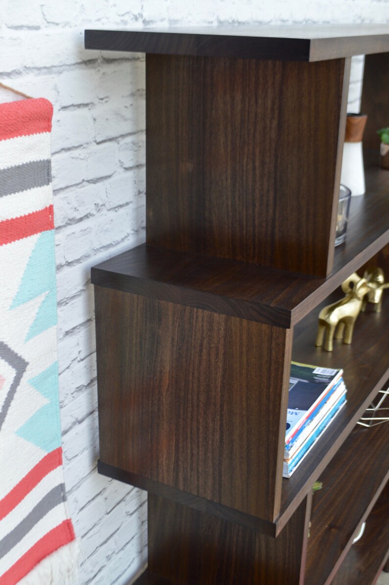 Oxelaand Multilevel Bookcase Tall - Etsy