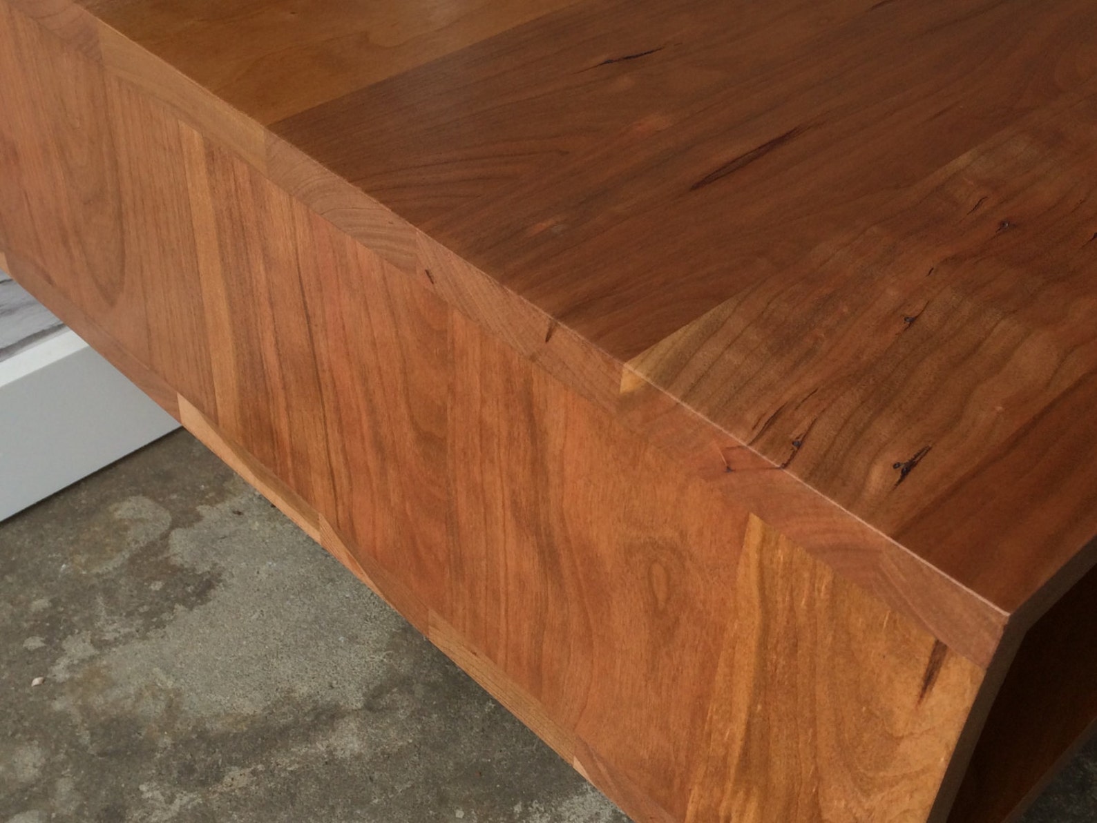 Oxelaand Coffee Table in Solid Cherry - Etsy