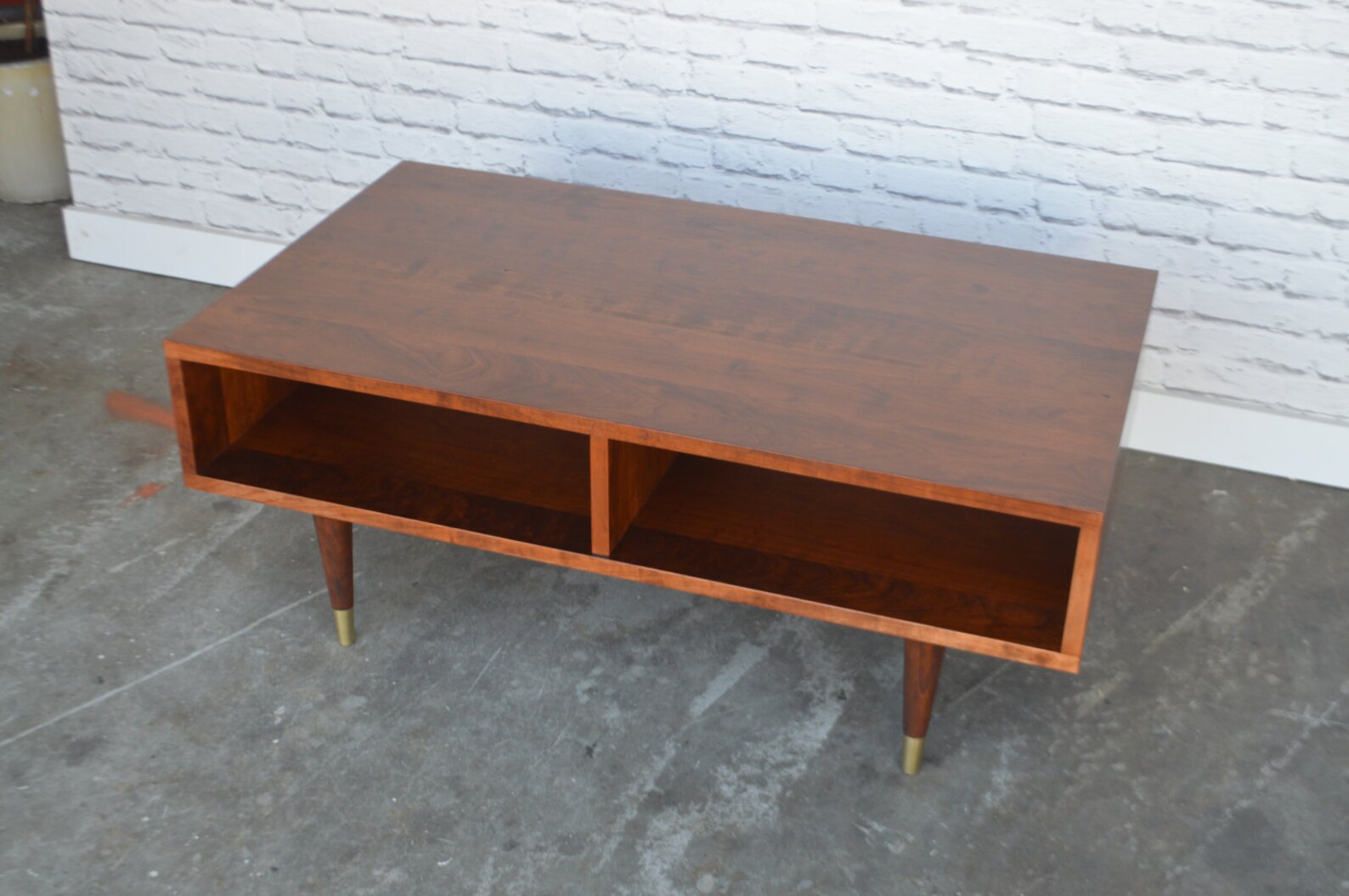 Oxelaand Coffee Table With Drawers Solid Cherry Antique | Etsy