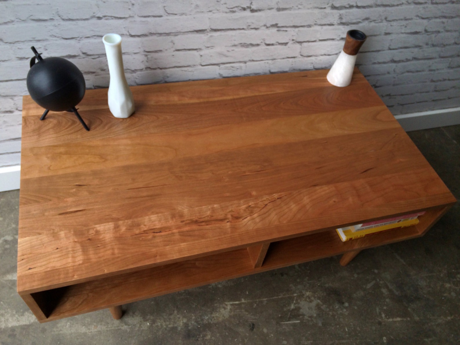 Oxelaand Coffee Table in Solid Cherry - Etsy