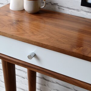 Bloom Console Table - Solid Walnut - Etsy