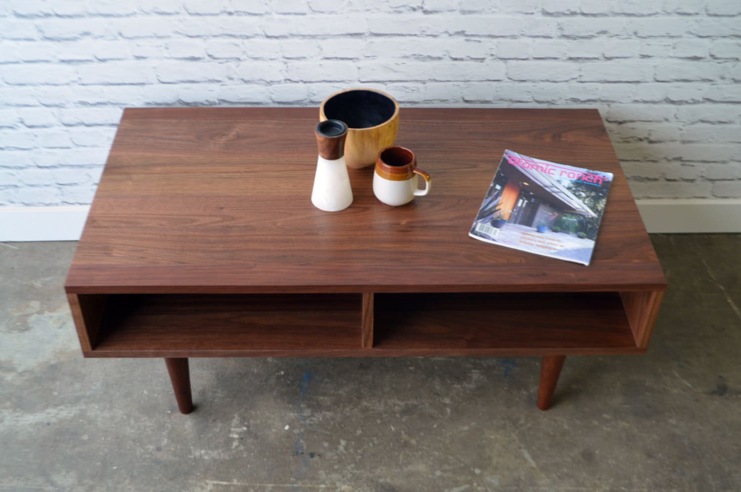 Oxelaand Solid Walnut Coffee Table - Etsy