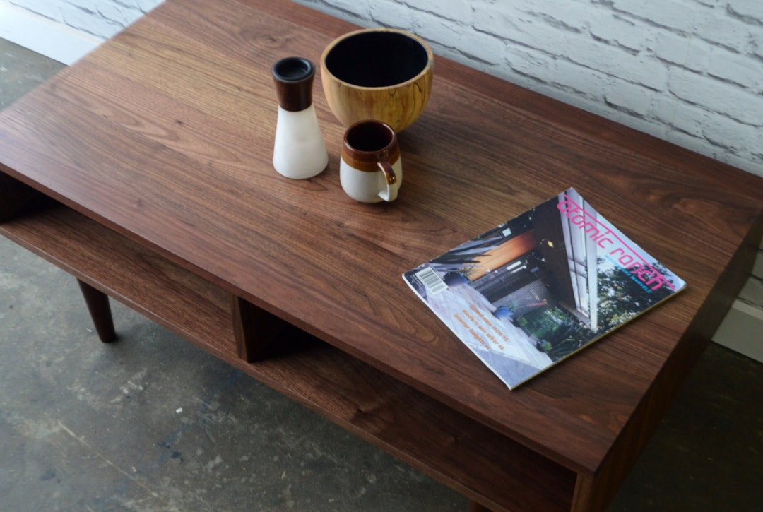 Oxelaand Solid Walnut Coffee Table - Etsy