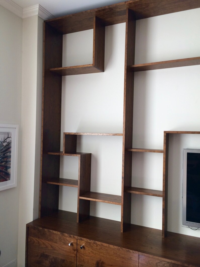 Custom Made Wall Bookcase | Etsy