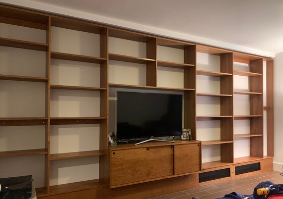 Custom Wall Units Bookcase