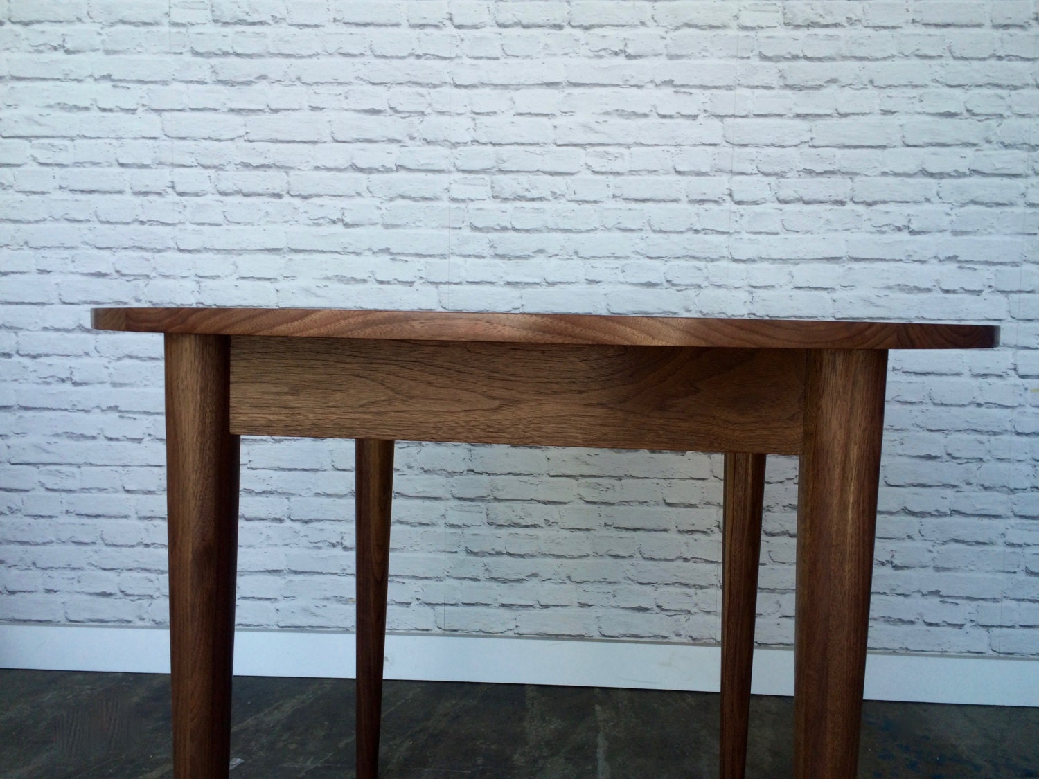 Round Dining Room Table The Watson Table Mid Century | Etsy