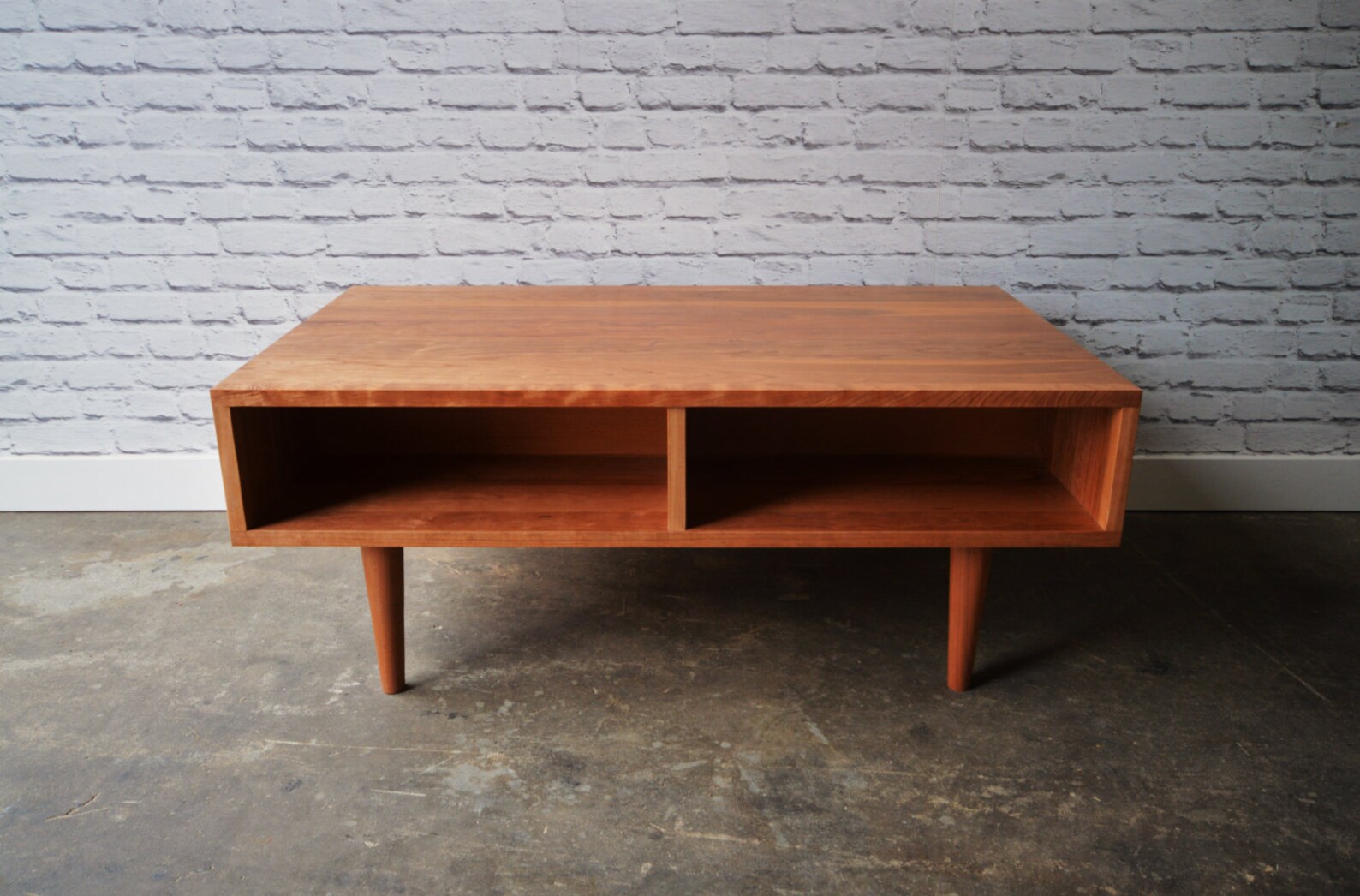 Oxelaand Coffee Table With Drawers Solid Cherry - Etsy