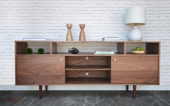Credenza 104 Danish Modern Inspired Etsy