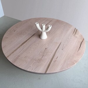 Round Coffee Table - Maple - Etsy