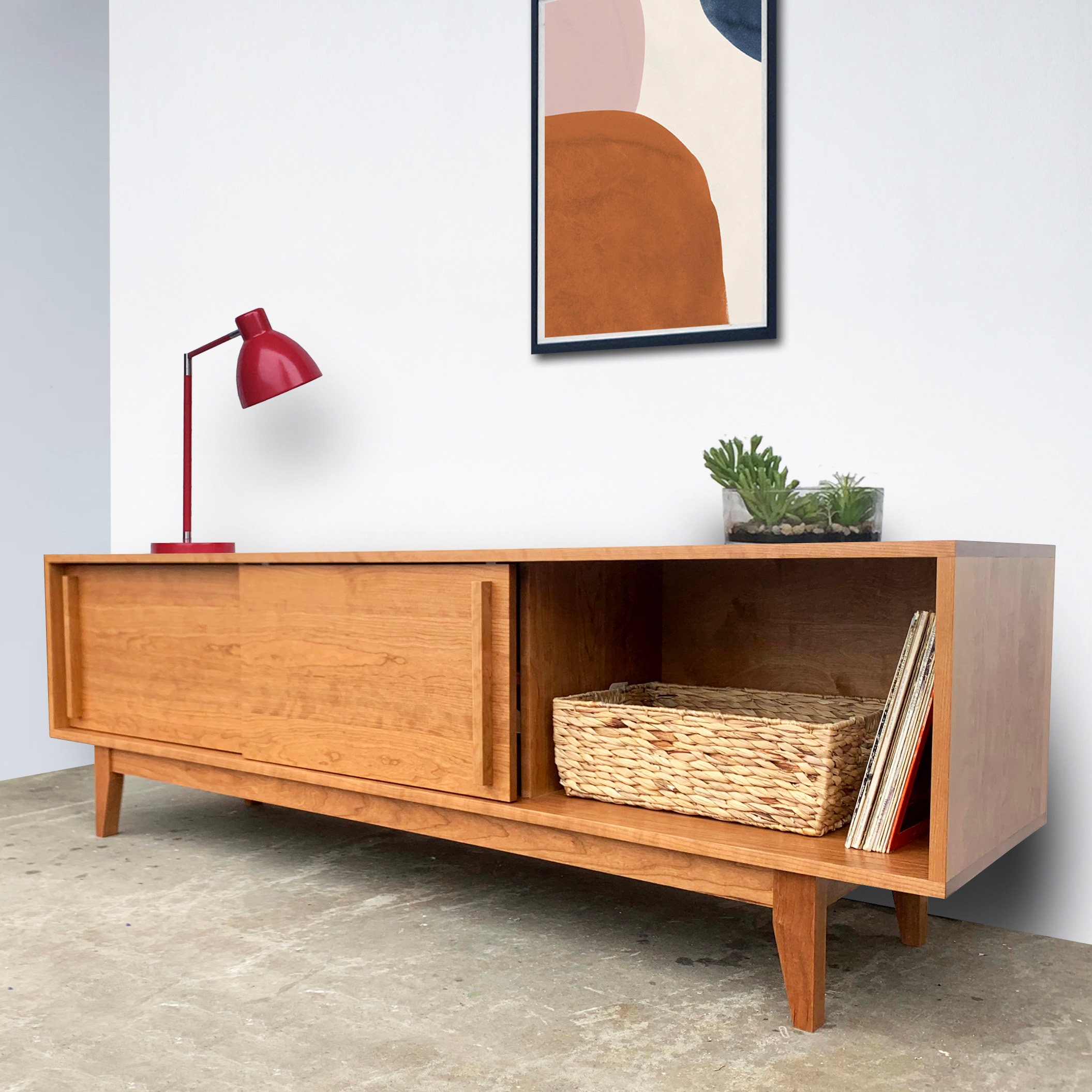 Short media console store