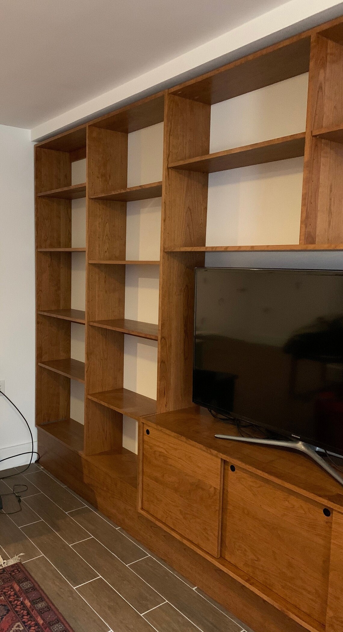 Custom Made Wall Bookcase - Etsy