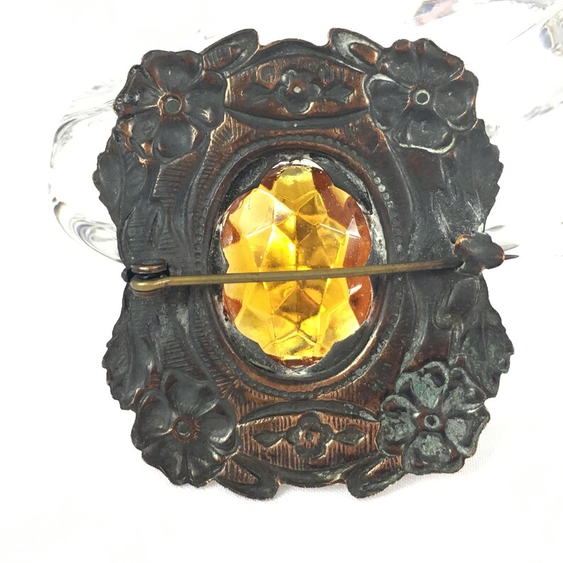 Victorian Sash Brooch Vintage Collar Brooch Steampunk Jewelry - Etsy