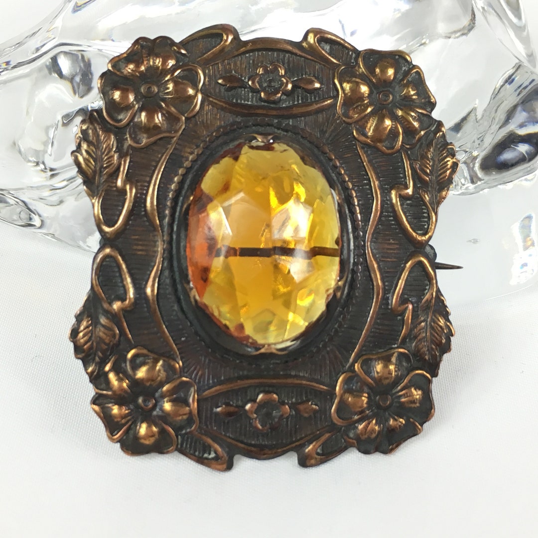 Victorian Sash Brooch Vintage Collar Brooch Steampunk Jewelry - Etsy