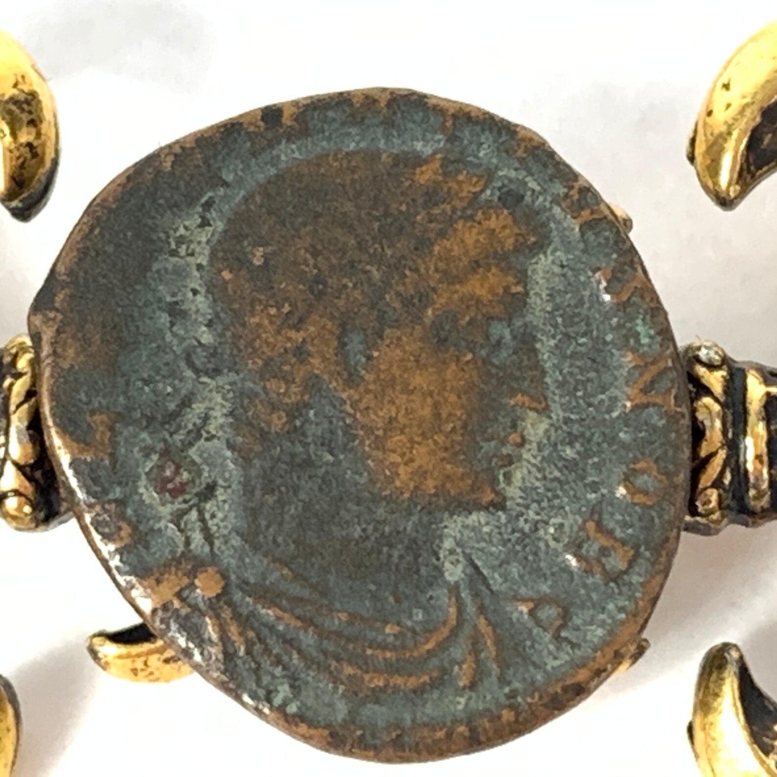 Ancient Roman Copper Coin Replica Necklace - Etsy