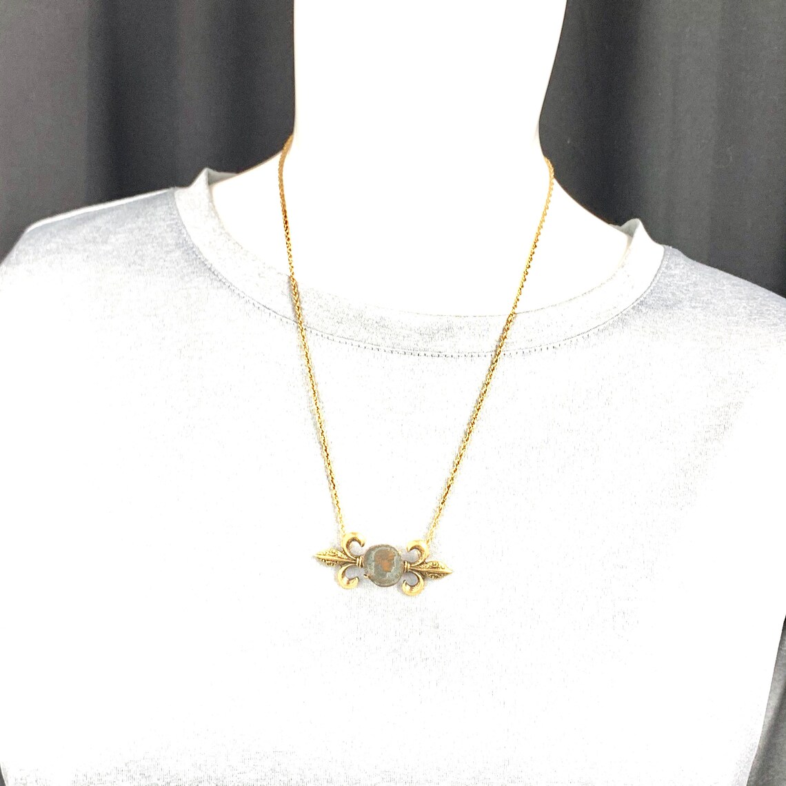 Ancient Roman Copper Coin Replica Necklace - Etsy